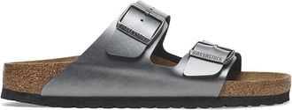 Birkenstock Arizona - Sandalo Con DOPPIA Fascia E Chiusura Con FIBBIE 35/METALLIC Black-N
