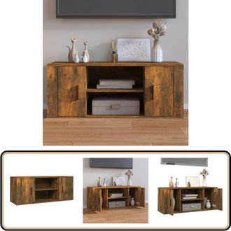 vidaXL Vidaxl - TV-Schrank R&auml;uchereiche 100x35x40 cm Holzwerkstoff - TV-Schrank - Fernsehtisch - Medienregal - Holzm&ouml;bel - Wohnzimmerm&ouml;bel