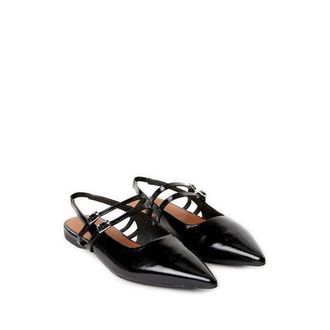 Vagabond Schuhmacher Vagabond - Ring zur&uuml;ck Hermine - schwarze Ballerinas