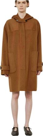 Meimeij Femme, Manteaux, Brun, Taille: 46 FR Comodo Montgomery