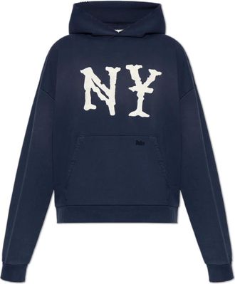 Duke + Dexter Duke + Dexter, Homme, Sweatshirts et sweats &agrave; capuche, Bleu, Taille: XL NY Embroidered Sweat &agrave; capuche