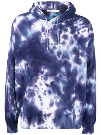 Children of the discordance Hoodie mit Batikmuster - Blau