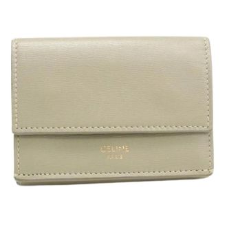 Celine Portefeuille Tri-fold Pre-owned - Femme - Pre-owned - Beige - Taille: ONE Size