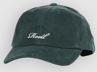 Reell Single Script Cap dark green ribcord