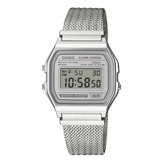 Casio Montre Vintage A158Wem-7Ef - Femme - Accessoires - Gris - Taille: ONE Size