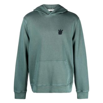 Zadig&Voltaire Sanchi Skull Hoodie - - Sweatshirts & Hoodies - Herren - Gr&uuml;n - XL