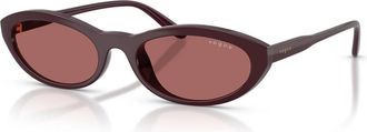 Vogue Eyewear Ovale Sonnenbrille - - Accessories - unisex - Rot - 54 MM