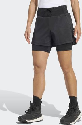 adidas adidas Performance - Terrex Xploric - 2-in-1-Shorts in Schwarz