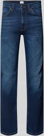 Mustang Jeans Straight Fit Jeans aus elastischem Baumwoll-Mix Modell Tramper
