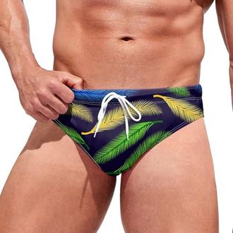 Generic Trunks Short de bain pour homme - Maillot de bain moulant - Short de bain pour homme - Short de bain court avec natation - Boxer amusant, Noir, XXL ta