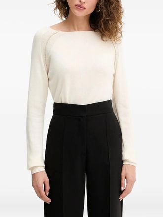 Silvian Heach Verzierter Pullover - Nude