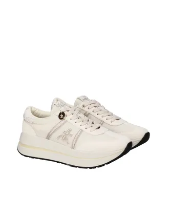 Premiata Womens Sneakers Bethcoin Off-White Sole: Eva Trainers