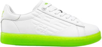 Emporio Armani Emporio Armani Ea7, Homme, Chaussures, Blanc, Taille: 39 1/2 EU Baskets