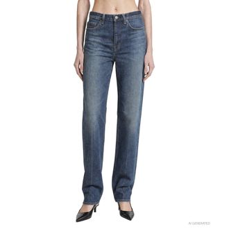 Toteme Classic Slim Denim Jeans