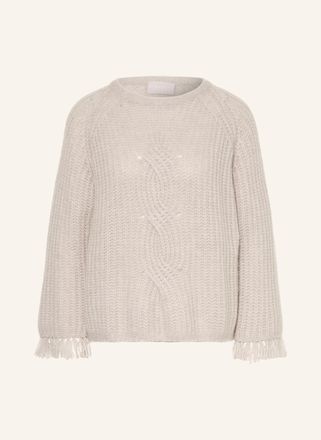 Hemisphere Hemisphere Pullover Mit Cashmere beige