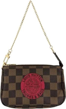 Louis Vuitton Pochette Pre-owned - Femme - Pre-owned - Brun - Taille: ONE Size