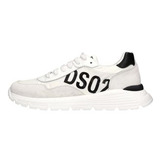 Dsquared2 Femme, Chaussures, Blanc, Taille: 40 EU Baskets Blanc