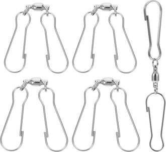 NUOBESTY 5 St&uuml;ck Teiliges Haken &Ouml;sen Verschluss aus Metall Rostfrei zum Ann&auml;hen f&uuml;r BH Kleider R&ouml;cke Hosen Vielseitig f&uuml;r Kleidung Reparatur und DIY N&auml;hprojekt