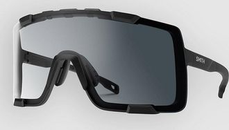 Smith Syncline Matte Black +Bonus Lens Sonnenbrille cp phtchrmc clear to gry