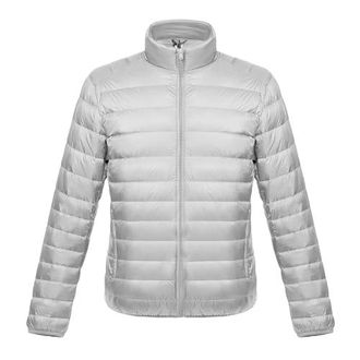 Generic Veste dhiver légère et pliable pour homme, vêtement dextérieur chaud pour lextérieur, la randonnée par temps froid, Silverash, XXL