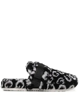UGG chaussons Fluff It Pop - Noir