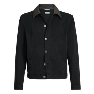 Brunello Cucinelli Herren, Jacken, Schwarzk, LGr&ouml;&szlig;e