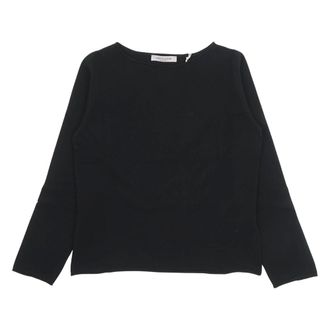 La Fileria Femme, Pulls, Noir, Taille: 40 FR Tricot ras du cou