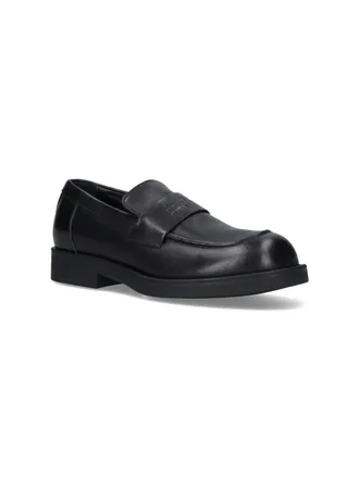 Maison Margiela Mens Flat Shoes Black Upper: Bovine Leather