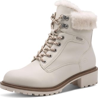 Tamaris Damen Stiefel Leder beige 40