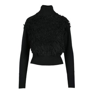 Max Mara Femme, Pulls, Noir, Taille: 38 FR Pull en Laine