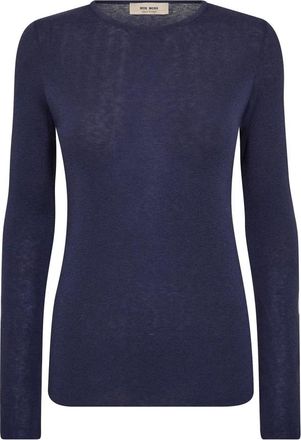 Mos Mosh MOS Mosh, Femme, Pulls, Bleu, Taille: 38 FR Pulls &agrave; col rond