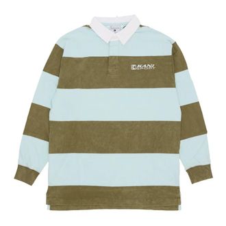 Karl Kani Langarm Sport Rugby Shirt - - Tops - Herren - Gr&uuml;n - XL