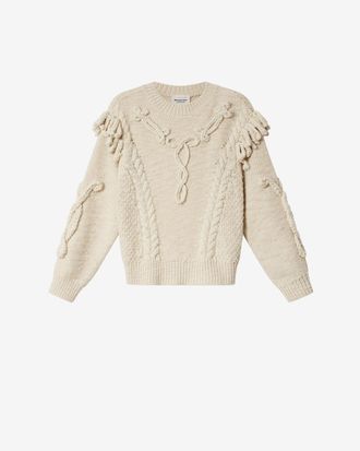 Isabel Marant Pullover Katria Aus Wolle - Damen - Naturfarben - Gr&ouml;&szlig;e 34 - Marant &Eacute;toile