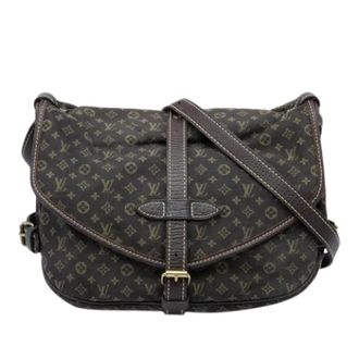 Louis Vuitton Pre-owned Mini Lin Saumur - - Pre-owned - Damen - Braun - ONE SIZE