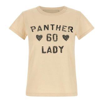 Valentino Garavani Femme, Tops, Beige, Taille: 38 FR Chez T-Shirt