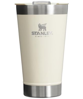 Stanley Classic Stay Chill vakuumisolierter Pint-Becher, Edelstahl-Bierkrug mit integriertem Flaschen&ouml;ffner, doppelwandiges, robustes Metall-Trinkglas, sp&uuml;lma
