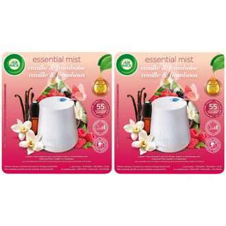 Air Wick Diffusor f&uuml;r &auml;therische &Ouml;le + 1 Nachf&uuml;llpack Vanille - 2 St&uuml;ck