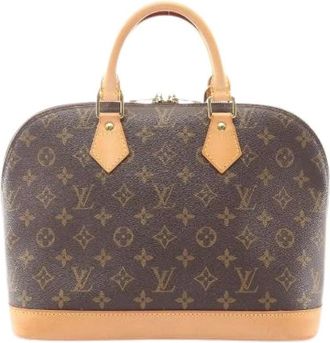 Louis Vuitton Sac &agrave; main Alma PM Monogram Pre-owned - Femme - Pre-owned - Brun - Taille: ONE Size