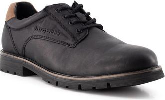 Bugatti Herren Schuhe schwarz Glattleder