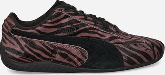 Puma Women s Speedcat Tiger-Print Sneakers Rich Cocoa / Black