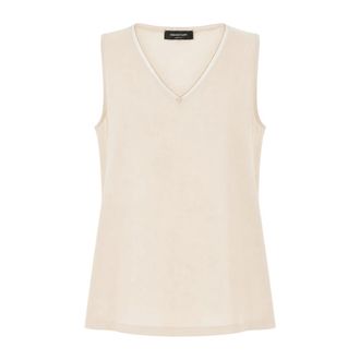 Fabiana Filippi Femme, Tops, Beige, Taille: 36 FR Top