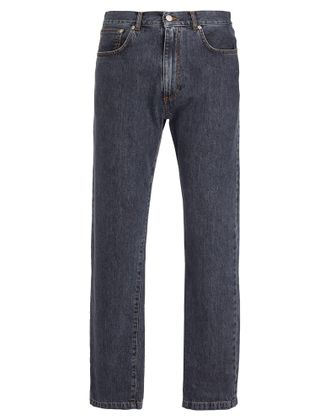 8 by YOOX ORGANIC COTTON TAPERED FIT DENIM