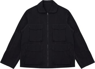 Christophe Lemaire Homme, Vestes, Noir, Taille: L Veste &agrave; Poches 3D