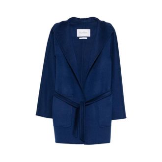 Max Mara Mantel - - Knitwear - Damen - Blau - S