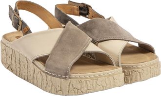 El Naturalista Damen N5972 Shinrin Sandale, Mehrfarbig Creme, 42 EU