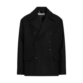Dries Van Noten Rascott Bis Mantel - - Coats - Herren - Schwarzk - S