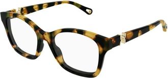 Chlo&eacute; Femme, Accessoires, Brun, Taille: 52 MM Ch0334O Lunettes OEil de Chat