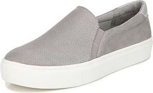 Dr. Scholls Baskets Nova pour Femme, Microfibre Grise Douce, 7