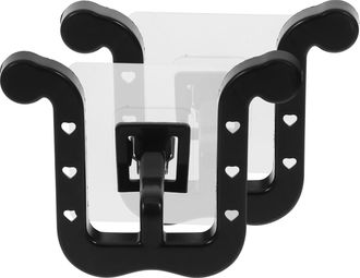 Artibetter 2 Stück Wandmontiertes Hausschuh Regal ohne Bohren Wasserdichter Belüfteter Schuhhalter für Badezimmer Flur Multifunktional für Hausschuhe Handtücher 