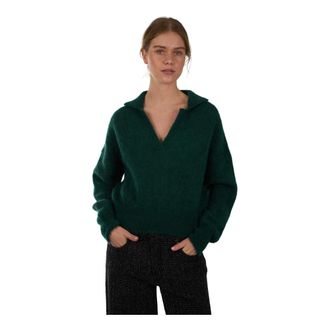 By-Bar Amsterdam Damen, Strickwaren, Gr&uuml;n, MGr&ouml;&szlig;e